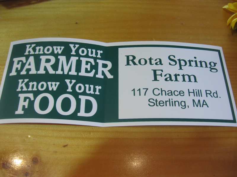 Farm Store | Rota Spring Farm